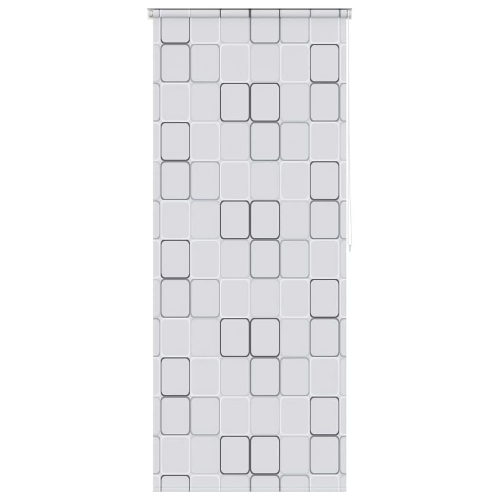 vidaXL Store roulant de douche 80x240 cm Carré | vidaXL.fr