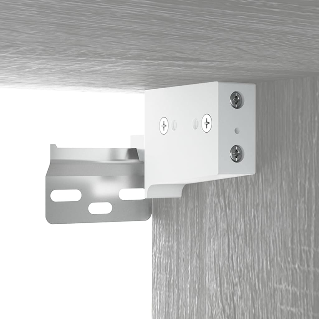 vidaXL Armoires murales 2 pcs Sonoma gris 100x36,5x35 cm | vidaXL.fr