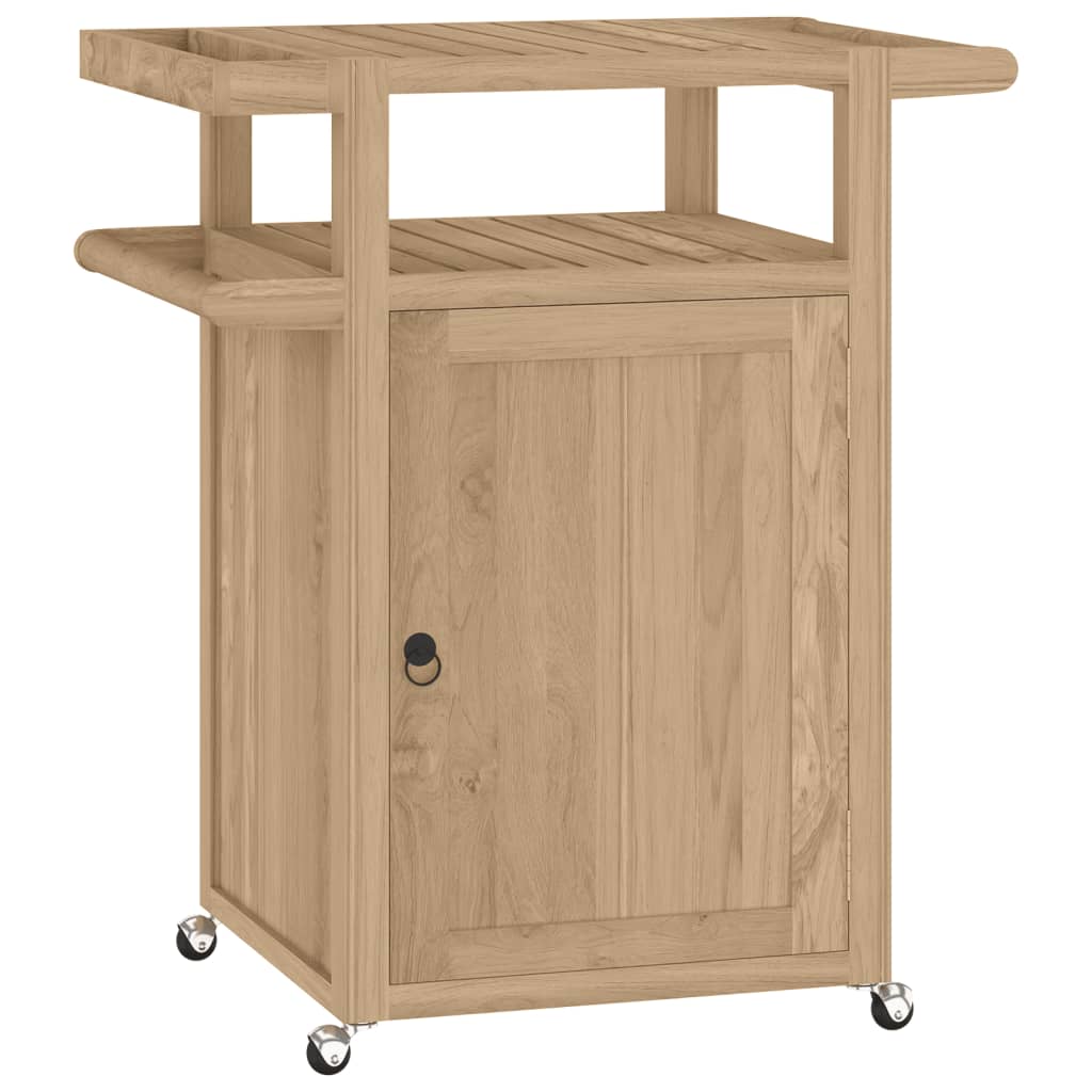 vidaXL Chariot de bar 70x50x90 cm Bois de teck massif | vidaXL.fr